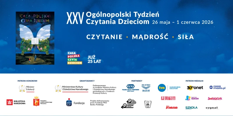 XXV Ogólnopolski Tydzień Czytania Dzieciom